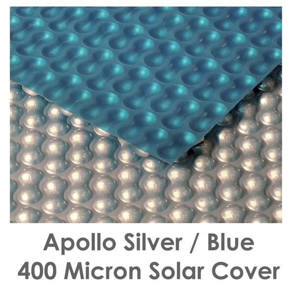 Apollo Blue / Silver 400 Micron GeoBubble Solar Cover – Panache Pools ...