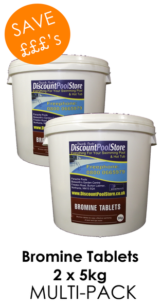Bromine Tablets 5kg (Twin Pack or Four Pack) – Panache Pools' Discount ...