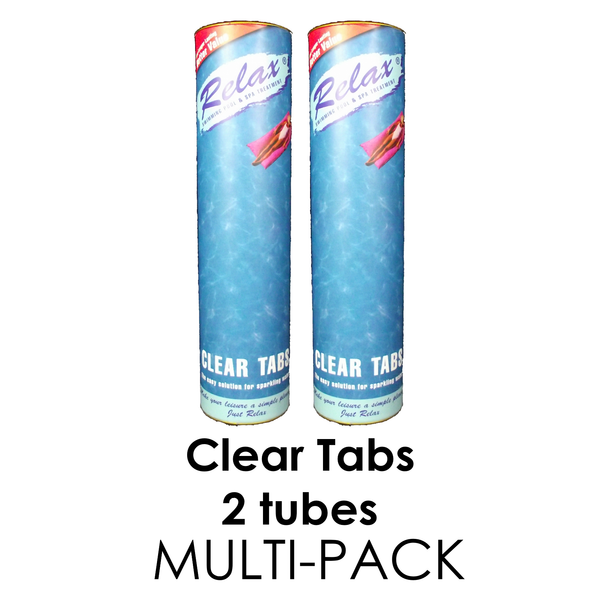 Relax Clear Tabs Pool Clarifier Flocculent Tablets – Panache Pools ...