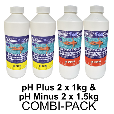 pH Plus & pH Minus Combi Packs – Panache Pools' Discount Pool Store