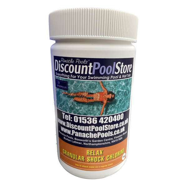 Shock Chlorine Granules (1kg or 5kg) for swimming pools and hot tubs ...